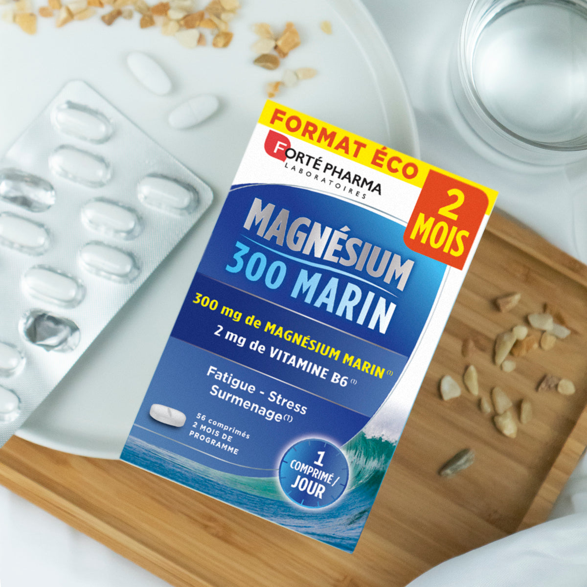 Magnésium 300 Marin - Distribuer les compléments alimentaires Forté ...
