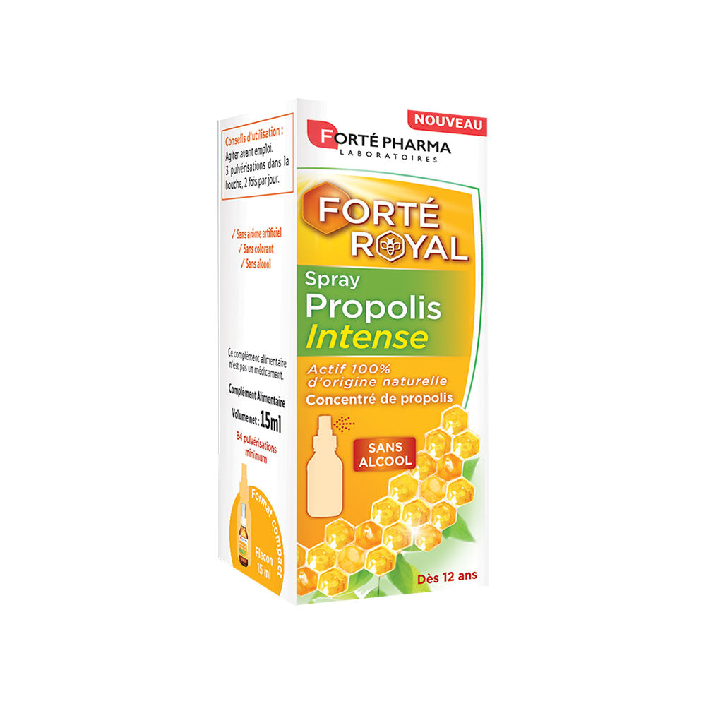 Forté Royal Spray Propolis Intense - Distribuer les compléments ...